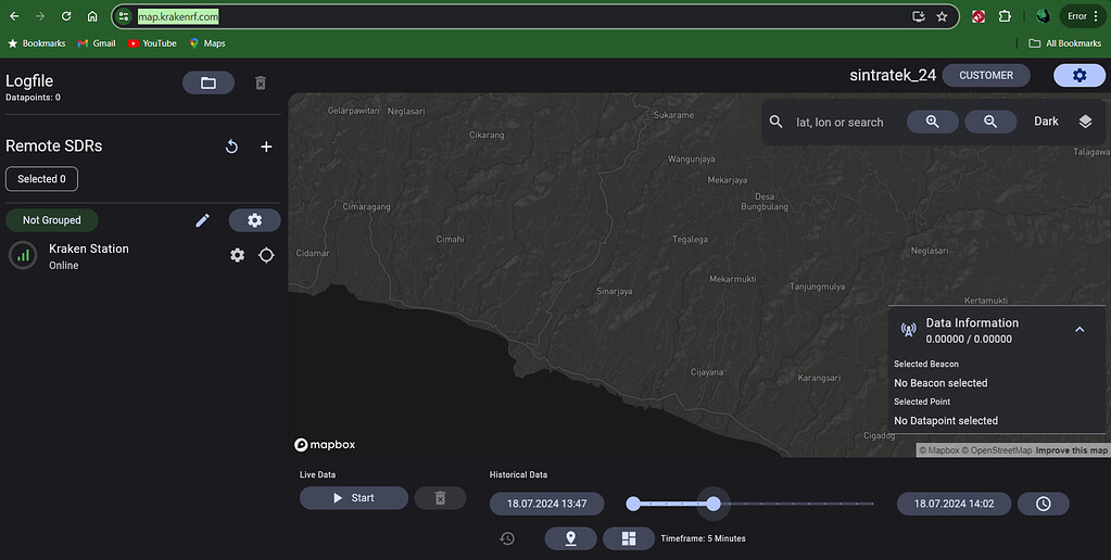 Setup The Map Kraken at https://map.krakenrf.com/ - KrakenSDR Forum